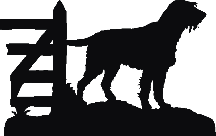 German Wire Pointer Loo Roll Holder | The Profiles Range